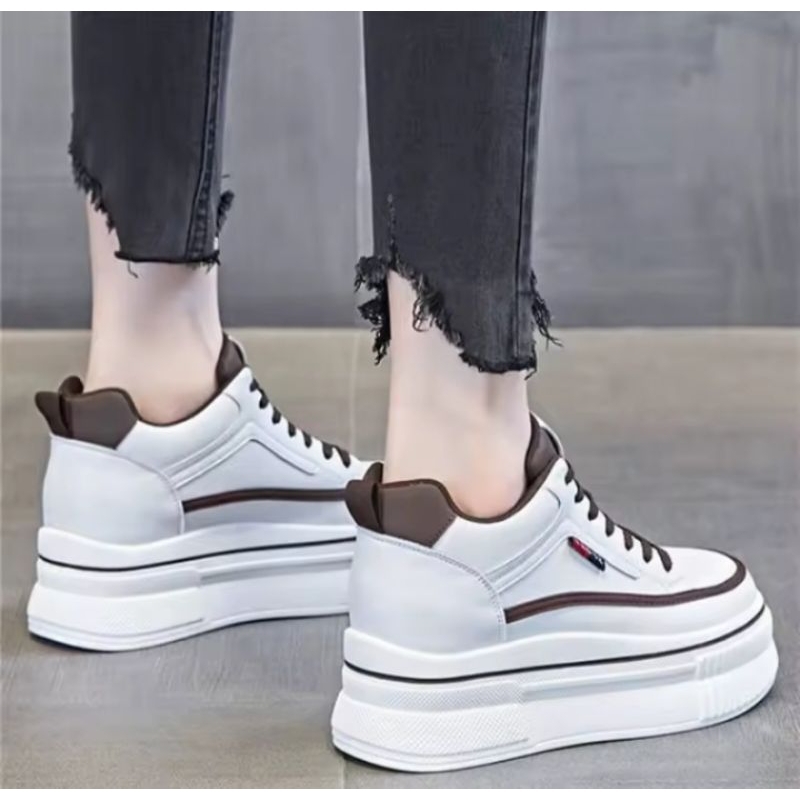 Jual Sepatu Wanita Sepatu Sneaker Wanita Sol Tebel Fashion Korean ...
