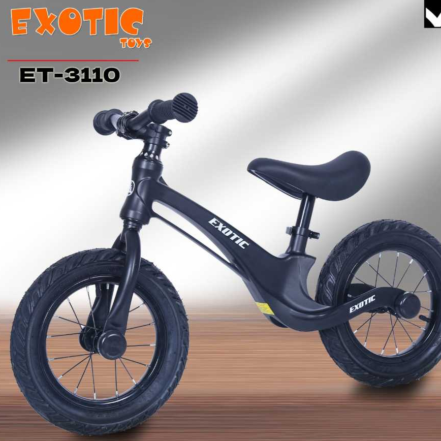 Jual Balance Bike EXOTIC ET 3111 / ET3110 Ban Karet Pushbike Sepeda ...