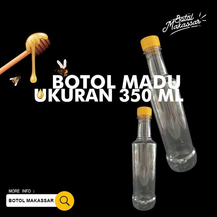 Jual BOTOL MADU 350 ML (isi :10 pcs) | Shopee Indonesia