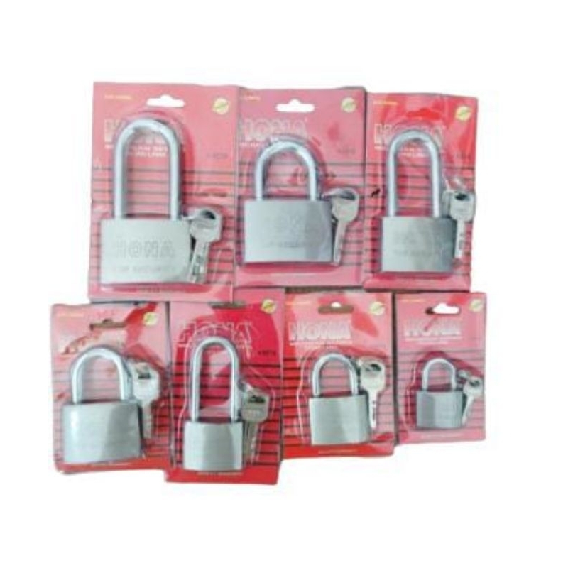 Jual Gembok Stainless Leher Panjang Pendek Besi Baja Pagar Rumah Koper ...