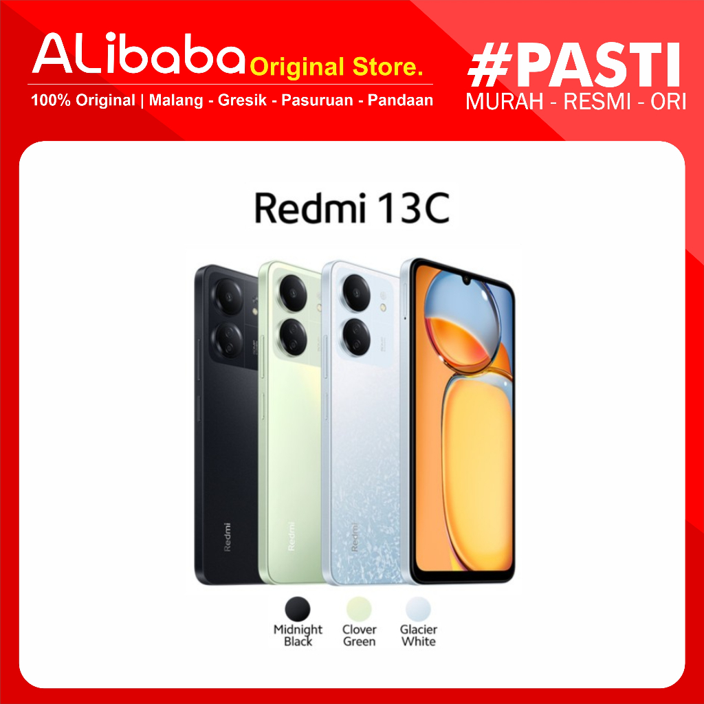 Jual Redmi 13C Triple Camera AI 50 MP 6/128GB | 8/128GB | Shopee Indonesia