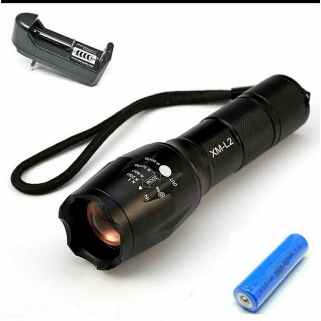 Jual SENTER LED SWAT XM-L2 YAO BISA DI ZOOM SUPER TERANG BISA DI CAS ...
