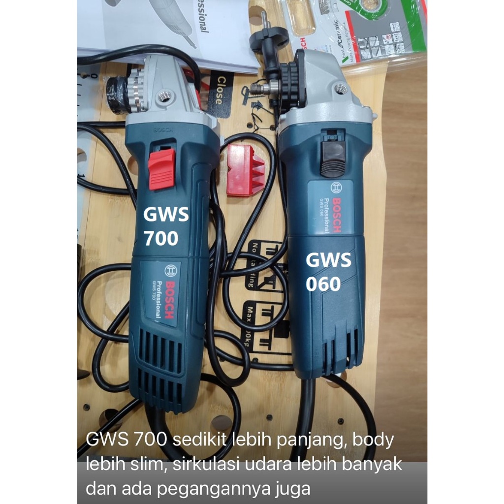 Jual Mesin Gerinda 4” Bosch GWS060 Bosch Angle Grinder 4 inch GWS 060 ...