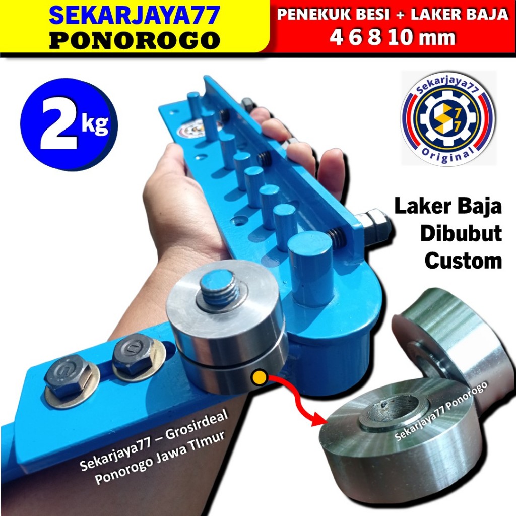 Jual Alat tekuk besi beton 4 6 8 10mm Alat penekuk besi LAKER/BEARING ...