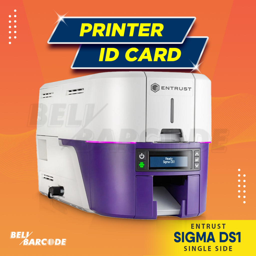 Jual ID Card Printer Entrust Datacard Sigma DS1 Single Side | Shopee ...