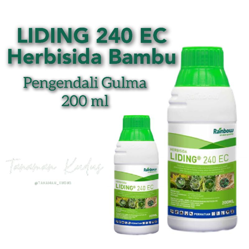 Jual Herbisida Liding 240 EC, pengendali gulma 200 ml | Shopee Indonesia