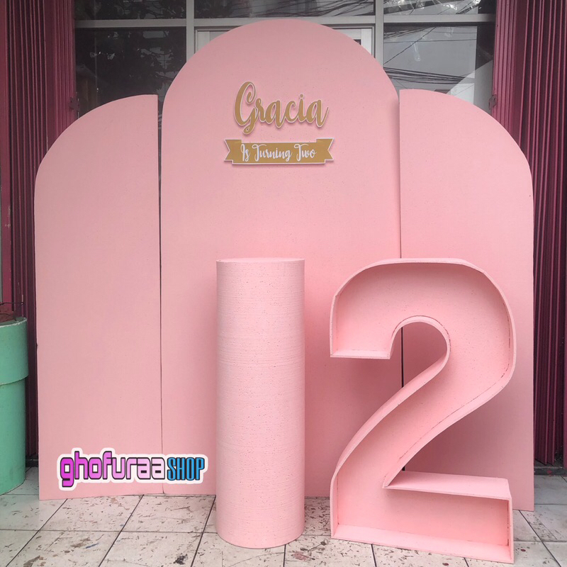 Jual backdrop styrofoam ukuran 2x2 meter 3 layer lebar 2 meter tinggi 2 ...