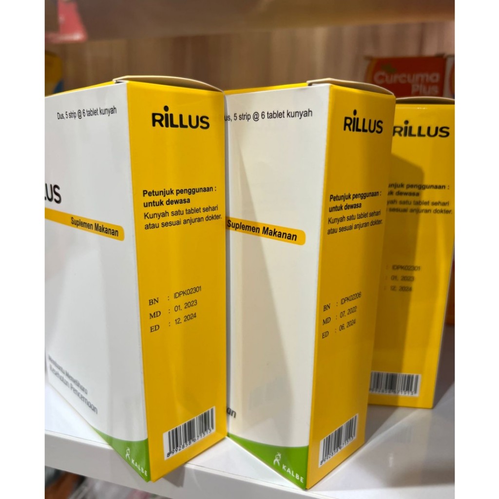 Jual Rillus Probiotik 6 Tablet | Shopee Indonesia