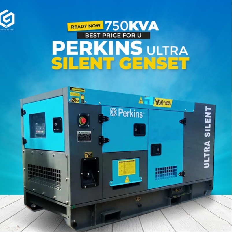 Jual Genset Silent | 750 KVA | Genset Diesel Perkins Ultra Silent ...