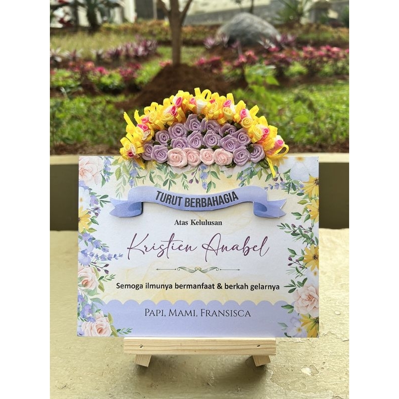 Jual papan karangan bunga mini | papan bunga mini ulang tahun ...