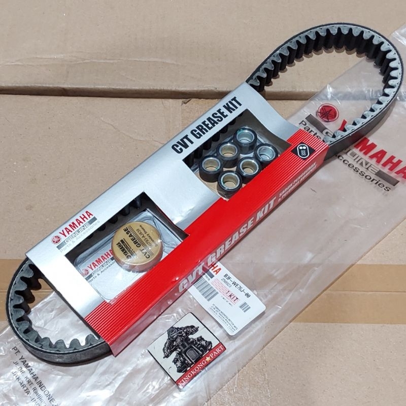 Jual vanbelt v-belt kit aerox 155 lexi 125 original b3f-we76j-00 ...