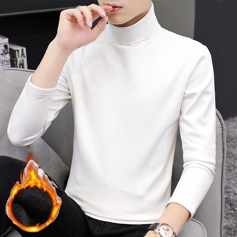 Jual Baju Pria Turtleneck Distro Kaos Korea Turtle Neck Polos Kerah ...