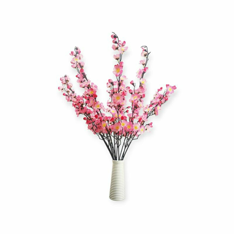 Jual Pohon imlek Bunga Sakura/ Pohon Angpao Bunga Meihua ukuran 60cm ...