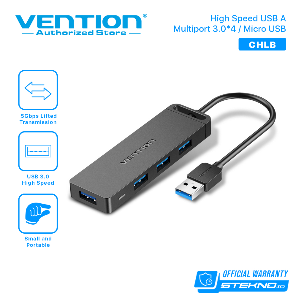 Jual Usb HUB Vention 4 Port Usb 3.0 2.0 High Speed Power Adapter OTG ... Jual Usb HUB Vention 4 Port Usb 3.0 2.0 High Speed Power Adapter OTG ...