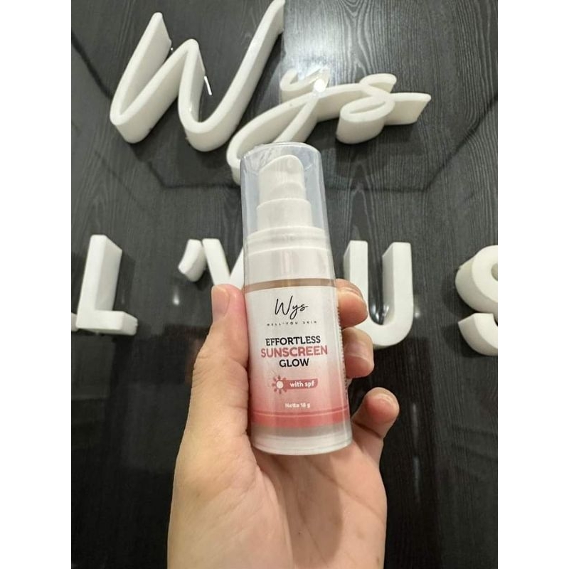 Jual Wys Effortless Sunscreen With Spt 30pa+++ (terbaru isi 18 ml ...