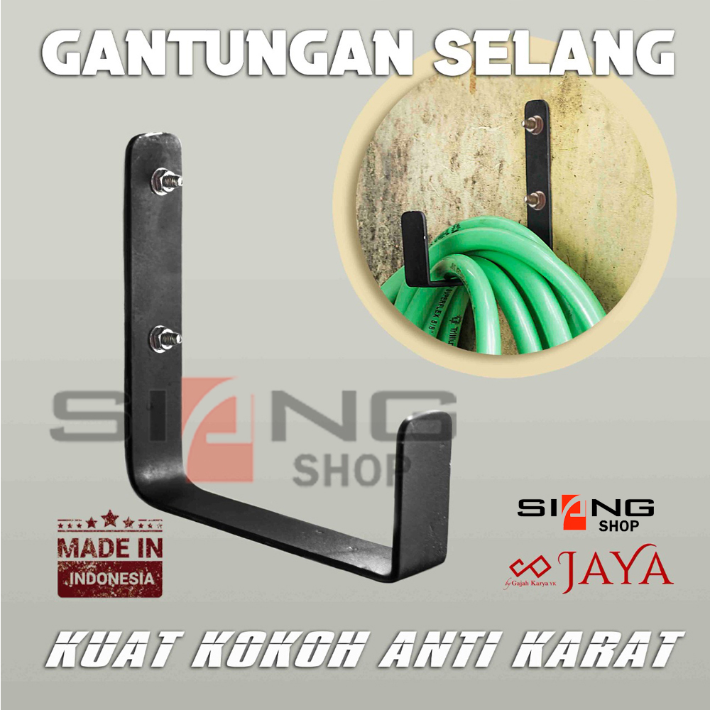 Jual Gantungan Selang Air Serbaguna Besi Dinding Gulungan Selang Air ...