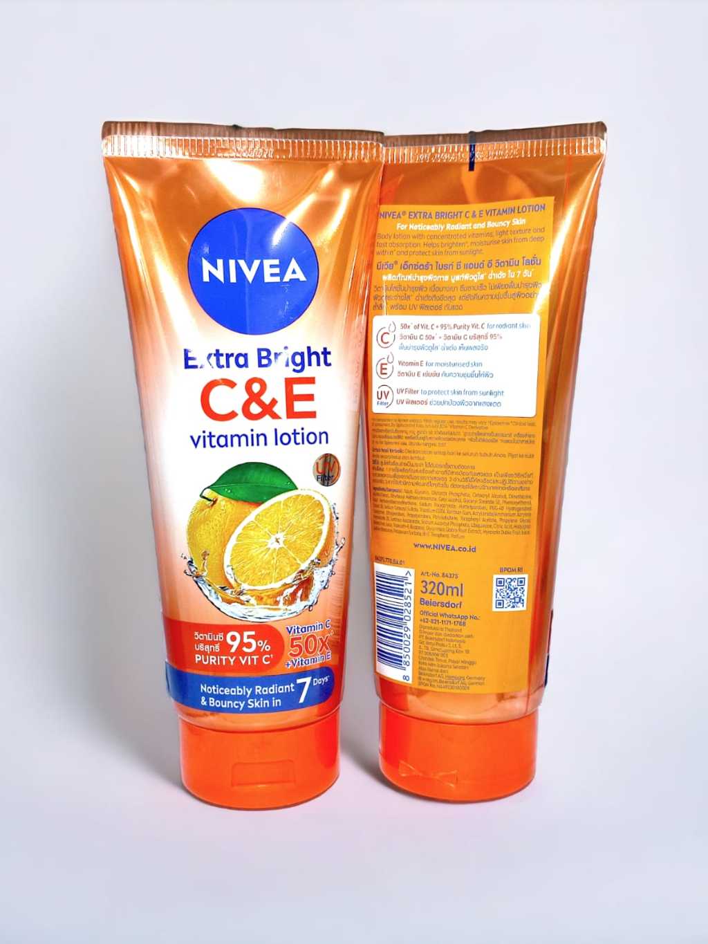 Jual NIVEA Extra Bright C&E Vitamin Lotion 320ml | Shopee Indonesia