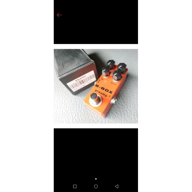 Jual B-Box preamp pedal mosky | Shopee Indonesia