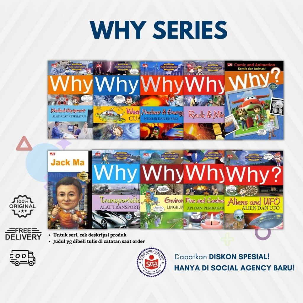 Jual Why Seri Anak - Buku Why Series | Shopee Indonesia