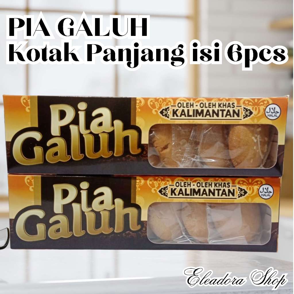 Jual Pia Galuh - Kue Pia Cap Galuh Khas Kalimantan - Kemasan Kotak ...