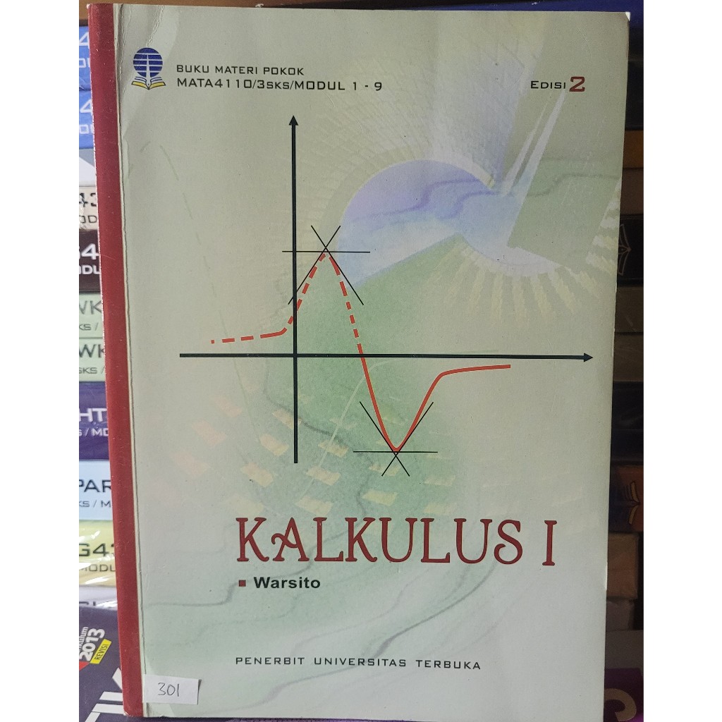 Jual BUKU UNIVERSITAS TERBUKA - KALKULUS I EDISI 2 | Shopee Indonesia