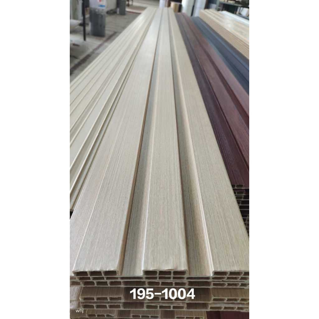 Jual wall panel WPC / wood panel wpc ukuran 3m/4m x 19.5cm x 1cm ...