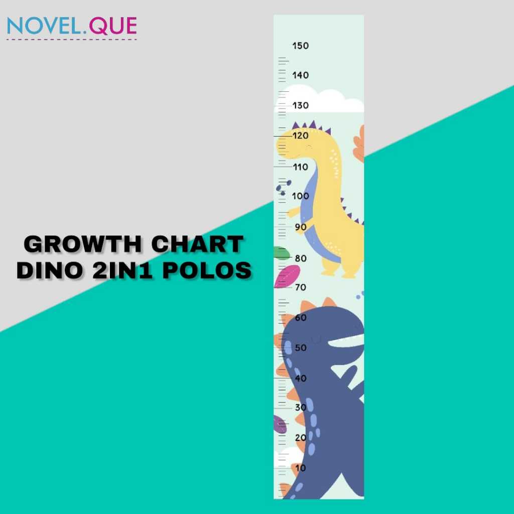 Jual DINO Series Growth Chart Custom FREE Tulis Nama + Cetak Foto Alat ...