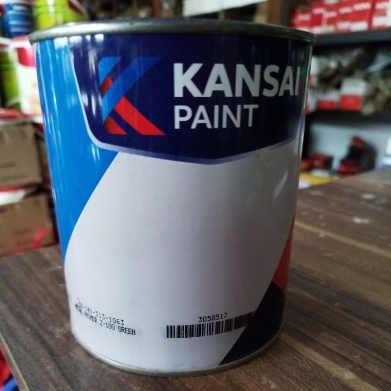 Jual Cat Dasar / Primer / Meni besi Metal Primer 1 kg Kansai paint ...