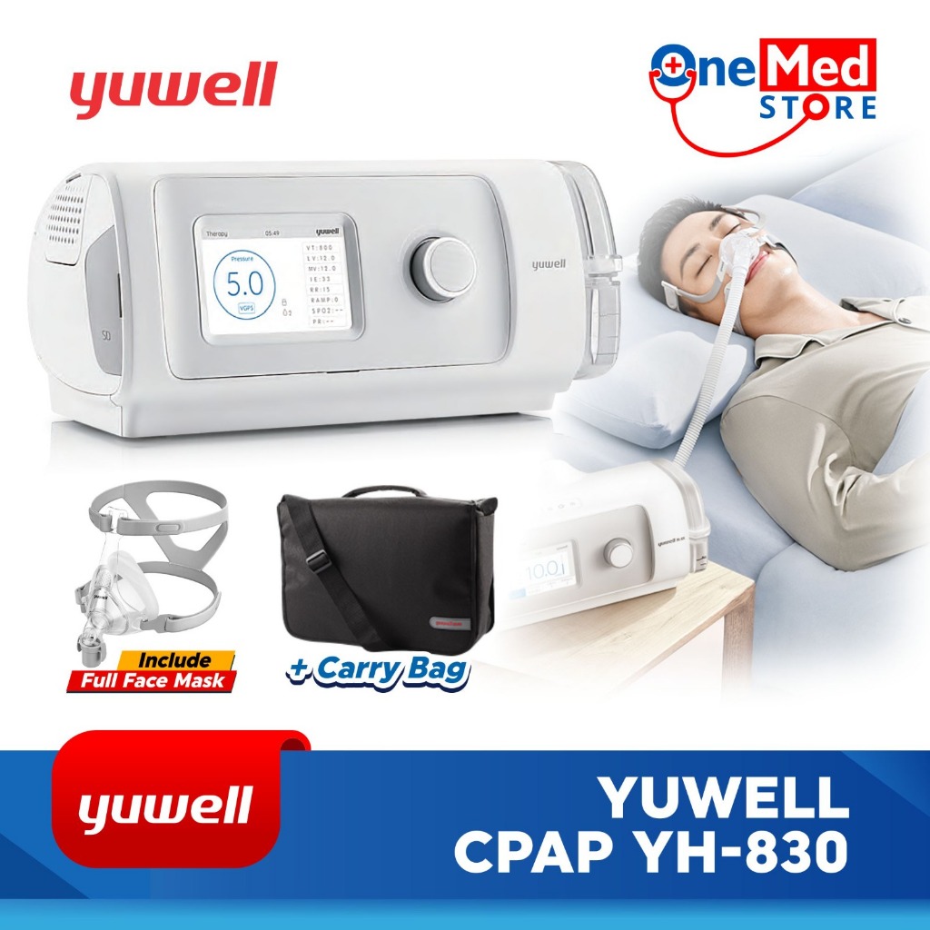Jual CPAP BIPAP Bi-level PAP Yuwell YH 830 Breathcare II | Shopee Indonesia