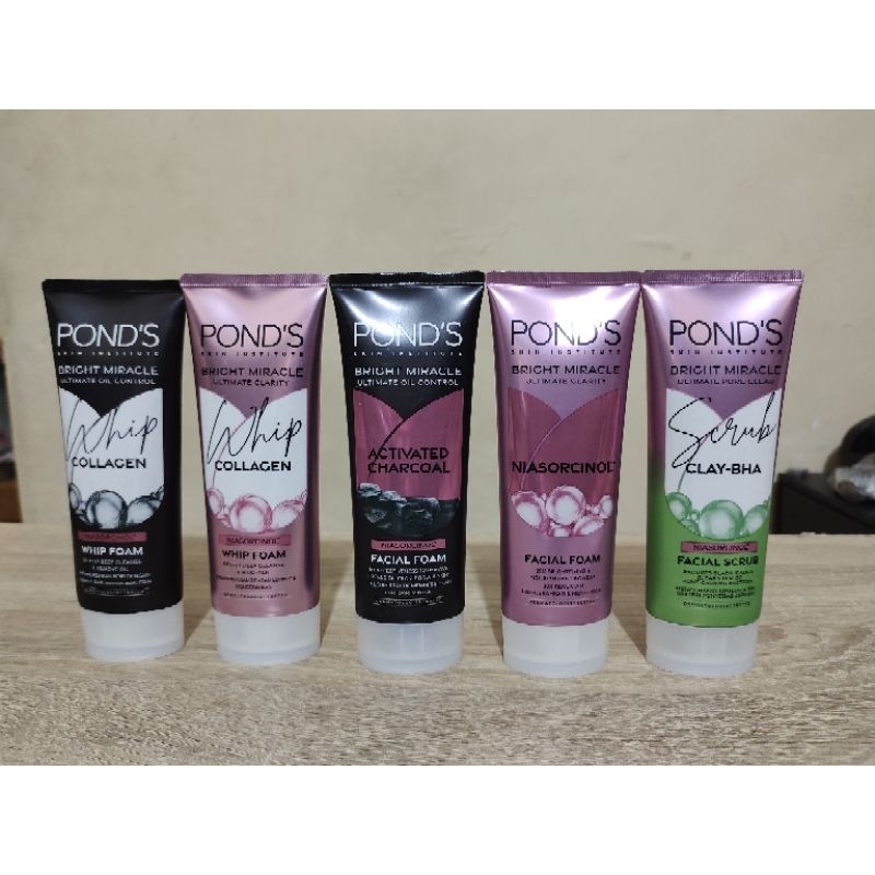 Jual PONDS Facial Wash 100ml - Bright Beauty Serum | Acne | Oil Control ...