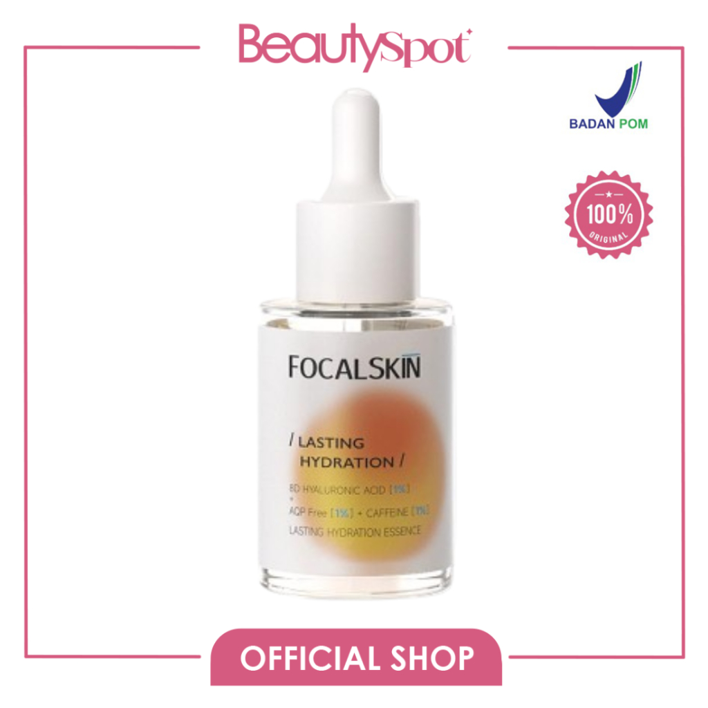 Jual FOCALSKIN Hydrating Serum 8X Hyaluronic Acid Moisturizer Essence ...