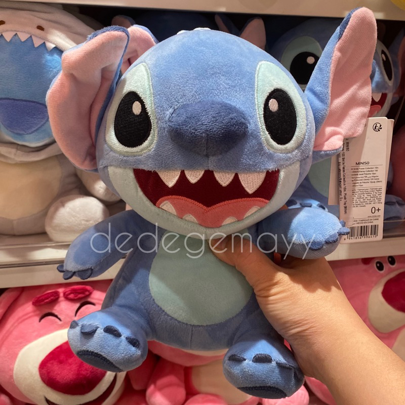 Jual Miniso x Stitch - Boneka Lilo & Stitch Angel Plushie Limited ...