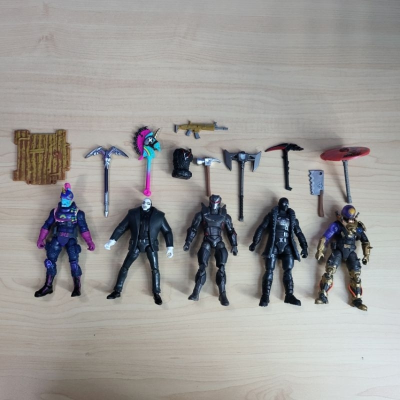 Jual Fortnite Solo Mode Core Figure Characters Set (5 Character ...