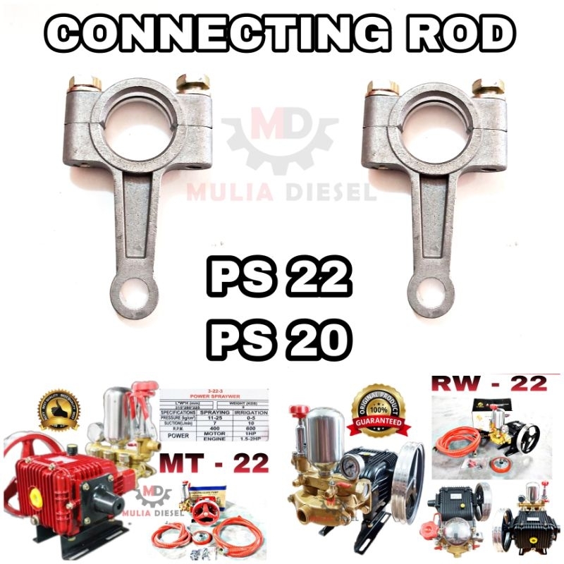 Jual Connecting Rod Conrod Stang Piston Plunger Mesin Cuci Power ...