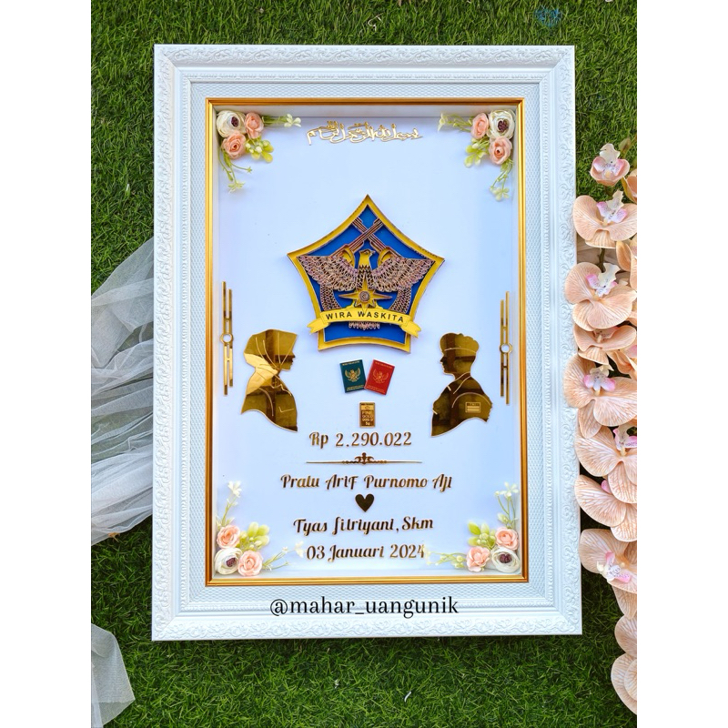 Jual Mahar logo profesi |mahar logo instansi | mahar logo frame sesuai ...