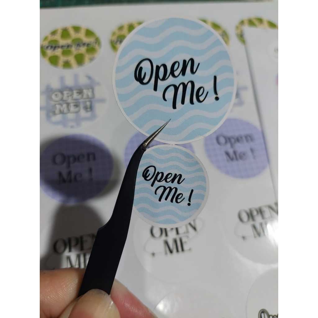 Jual Stiker OPEN ME (4cm) | Shopee Indonesia