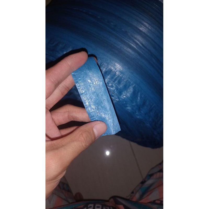 Jual Tali Rafia Warna Biru 1 kg | Shopee Indonesia