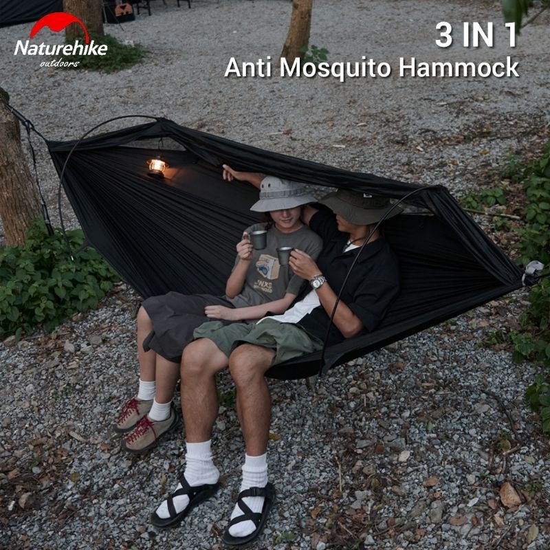 Jual HAMMOCK 3 IN 1 MOSQUITO PROOF NATUREHIKE CNH22HJ001 TEMPAT TIDUR ...