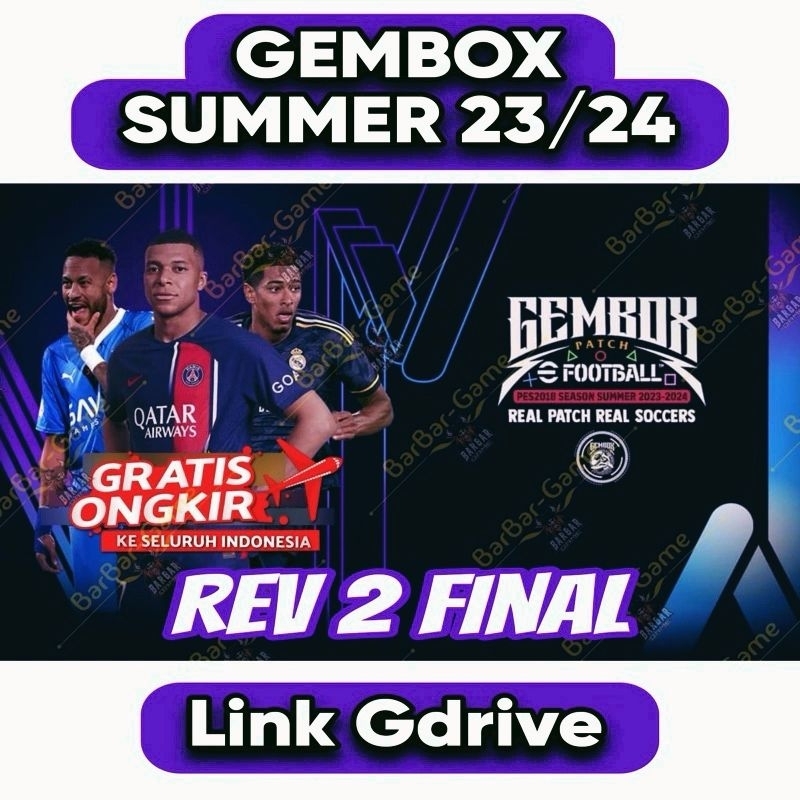 Jual PS3 GEMBOX PATCH SUMMER 2023/2024 REV 2 | Shopee Indonesia