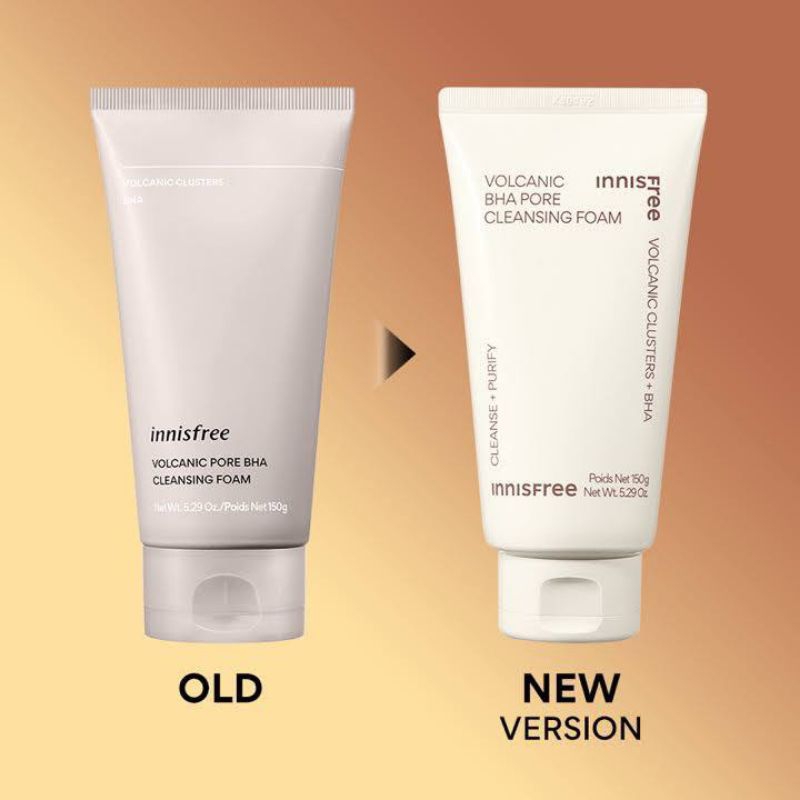 Jual BPOM Innisfree Volcanic BHA Pore Cleansing Foam [NEW PACKAGING ...