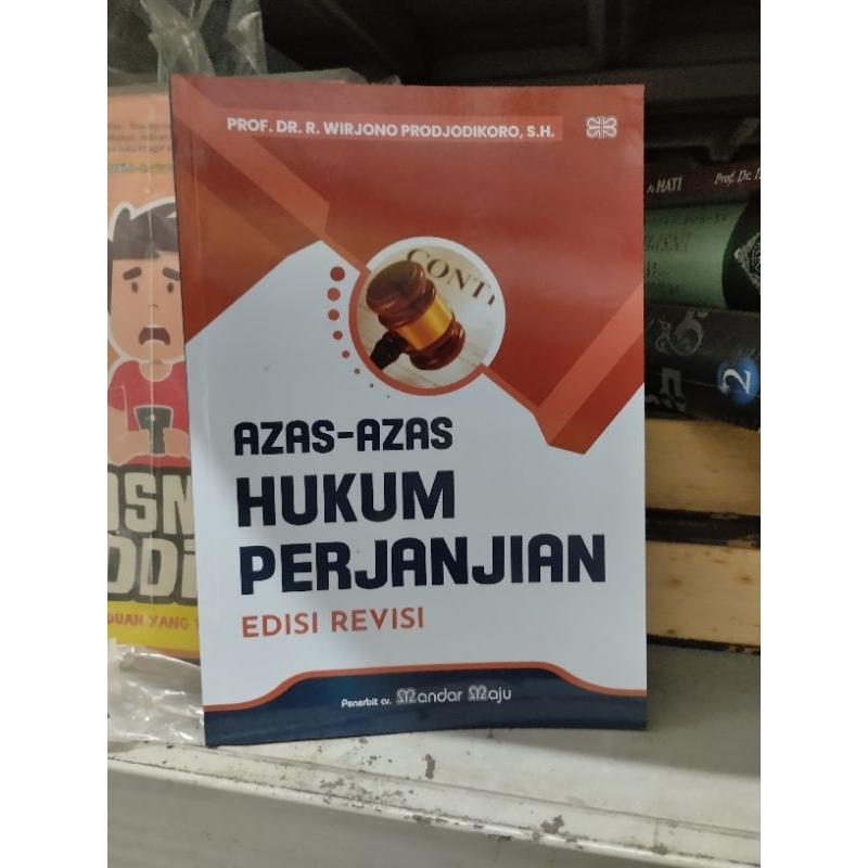 Jual AZAS-AZAS ASAS-ASAS HUKUM PERJANJIAN (EDISI REVISI) | Shopee Indonesia