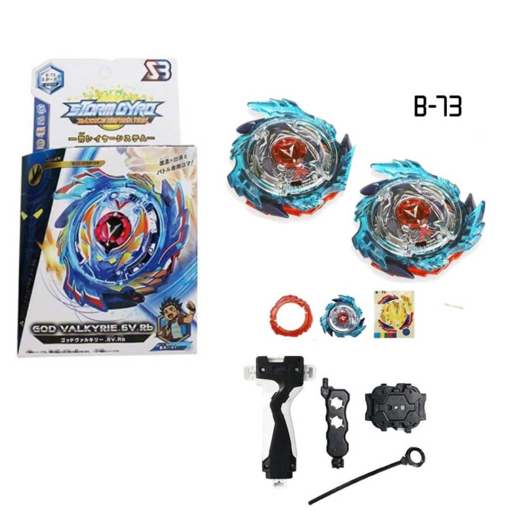 Jual Gasing Storm Gyro + Launcher/Mainan Anak Gasing Beyblade Burst ...