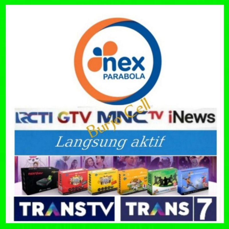 Jual Rcv Nexparabola paket MNC grup, TRANS7 TRANSTV 1,2,6 bulan ...