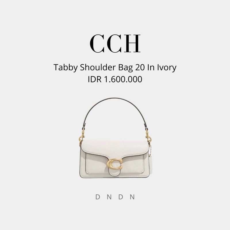 Jual Tabby Shoulder Bag 20 In Ivory | Shopee Indonesia