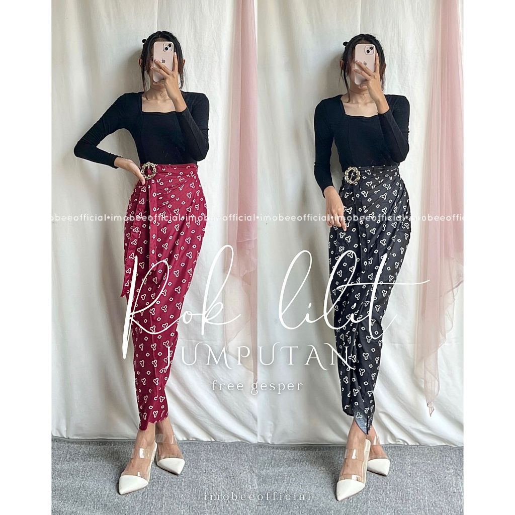 Jual [FREE GESPER] ROK LILIT JUMPUTAN // ROK LILIT IKAT BATIK JUMPUTAN ...