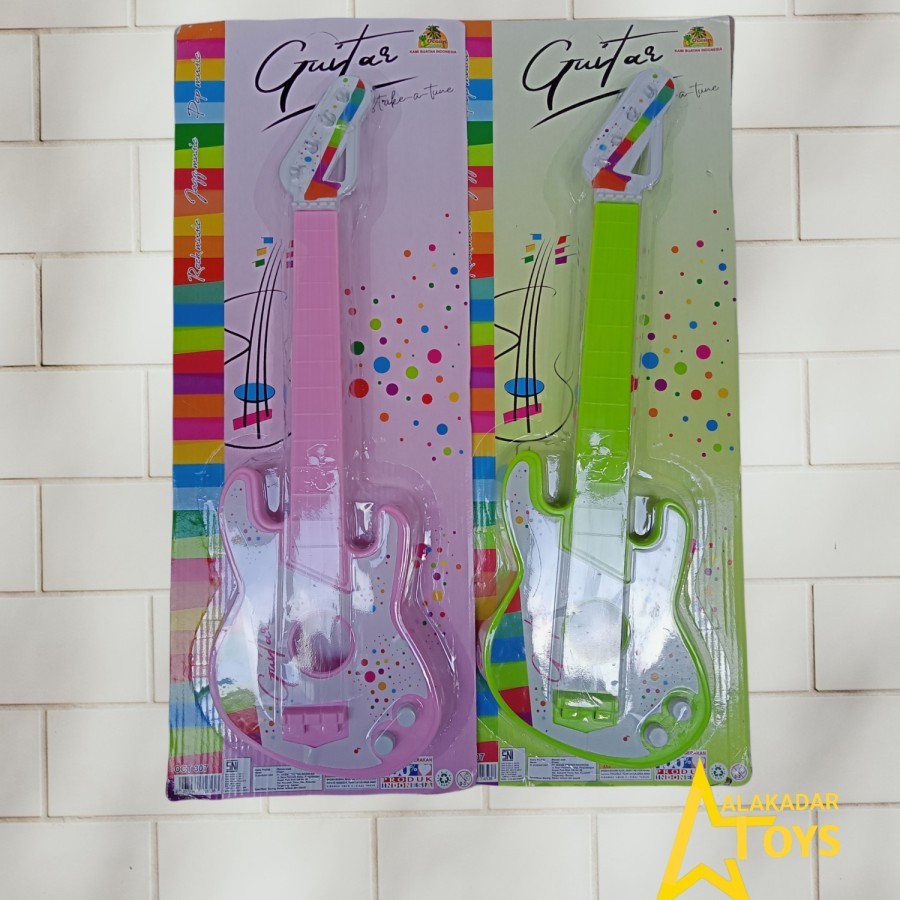 Jual Gitar Mainan Anak ukuran 41cm/Gitar Anak Plastik | Shopee Indonesia