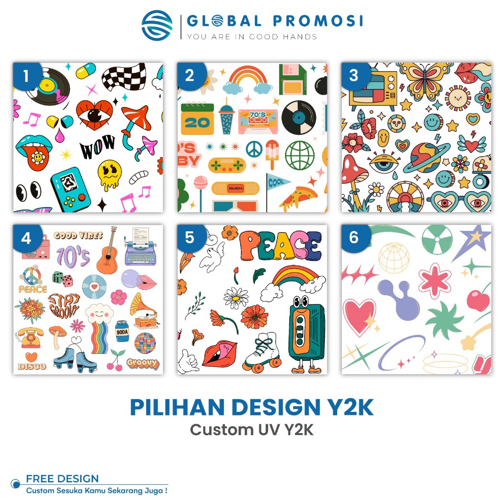 Jual Pilihan Desain Tema Y2K Untuk Custom MUG Dan Tumbler | Shopee ...