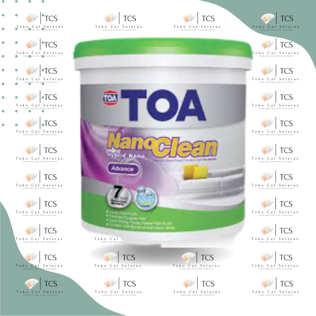 Jual CAT TEMBOK TOA NANOCLEAN ADVANCE WHITE 20LT | Shopee Indonesia