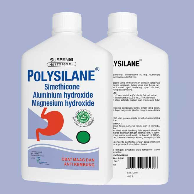 Jual Polysilane Suspensi 180 mL Botol 180mL | Shopee Indonesia