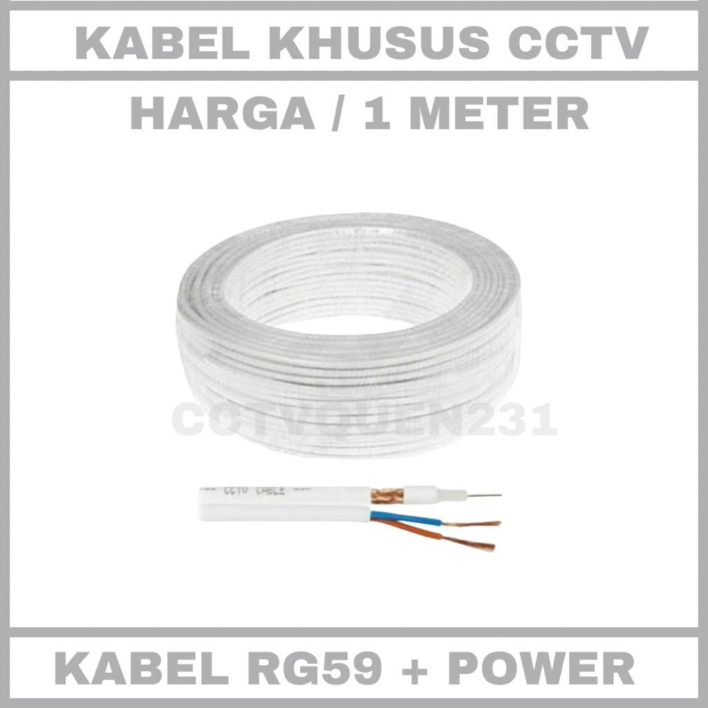 Jual KABEL CCTV RG59 PLUS POWER HIGH QUALYTY | Shopee Indonesia